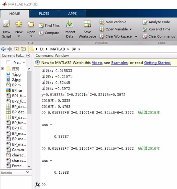 Polyfit Matlab Movefecol