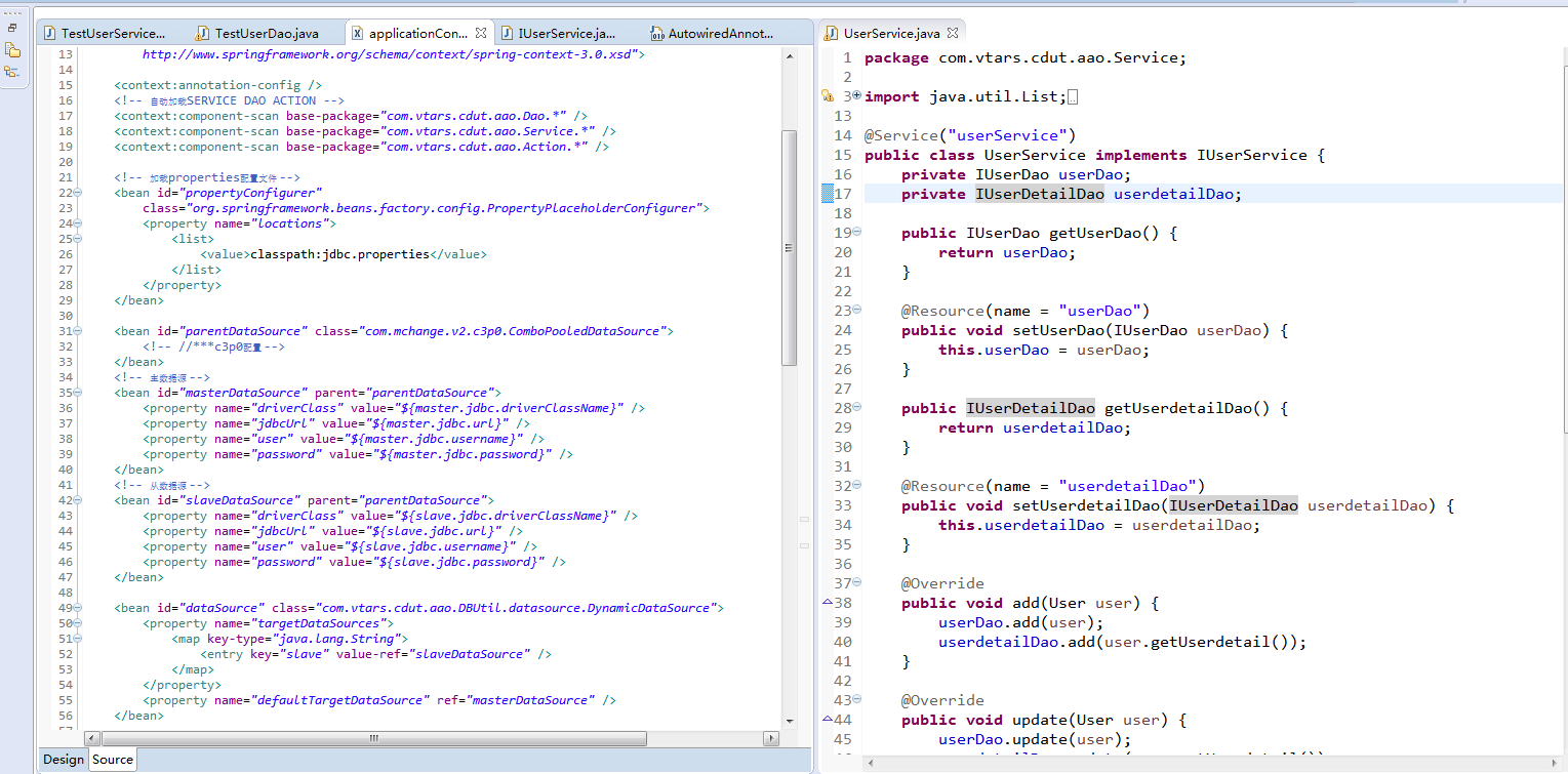Error Creating Bean With Name T Testuserservice Injection Of